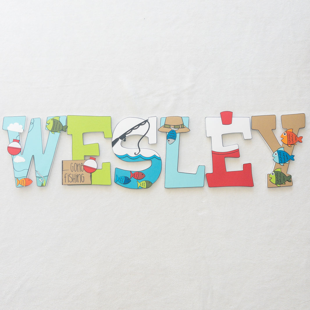 Custom Wood Letters – Amanda Robinson LLS