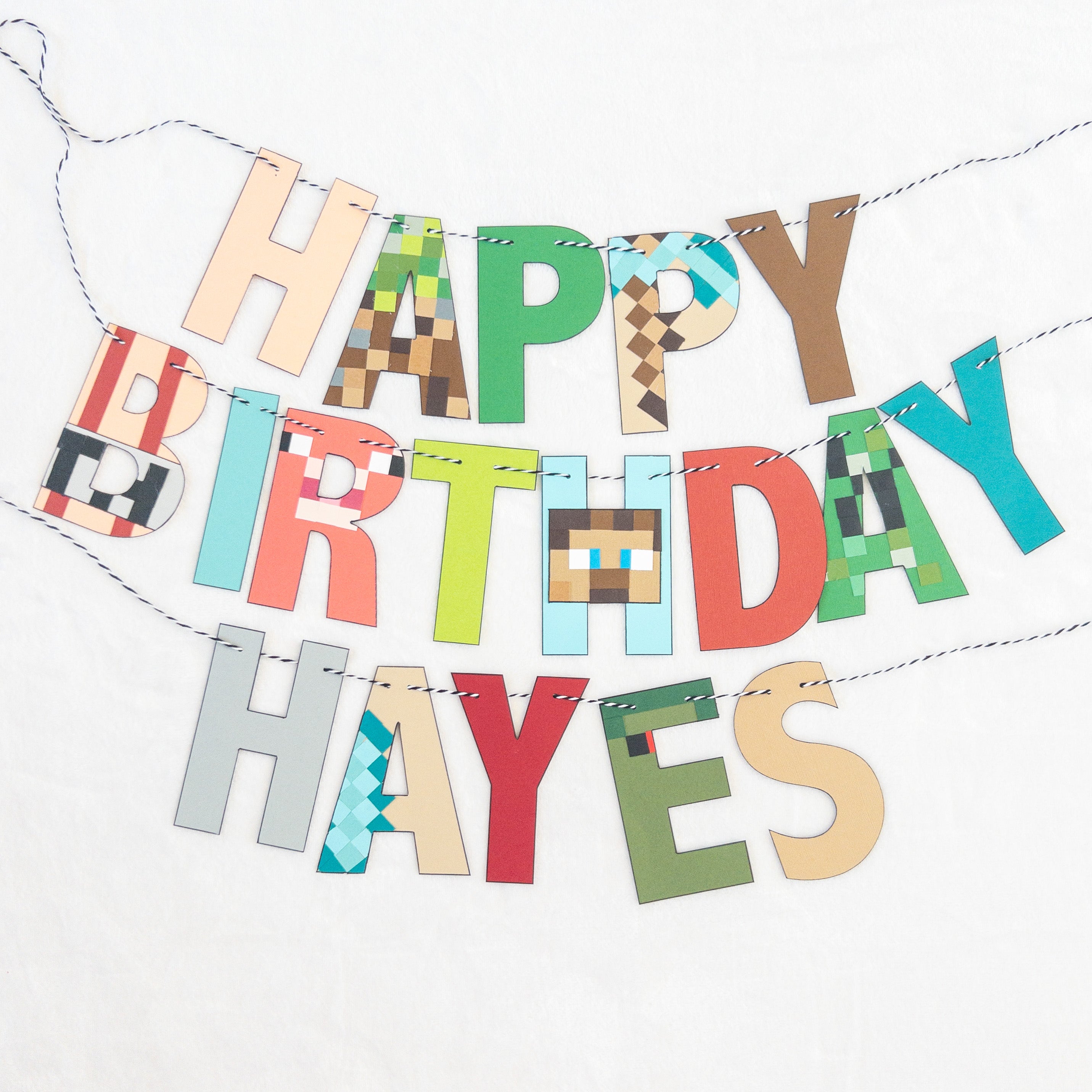 Custom Happy Birthday Banner – Amanda Robinson LLS